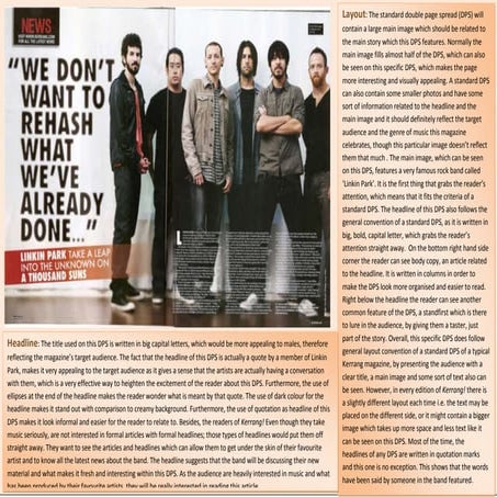 Dps 2nd analysis (draft 1) | DOCX | Music | Entertainment