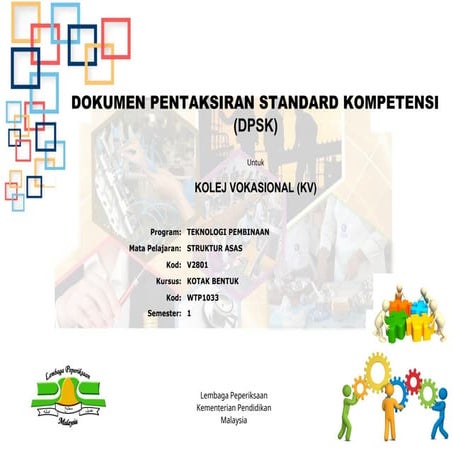 DPSK WTP 1033.docx dokumen pentaksiran standard kompetensi | DOCX