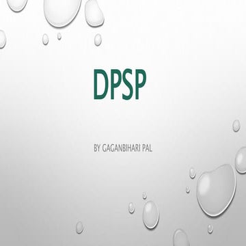 Dpsp | PPTX