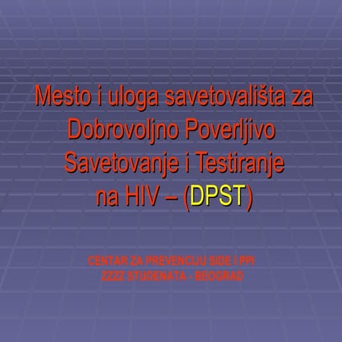 natasa cvetkovic jovic - positive prevention | PPT
