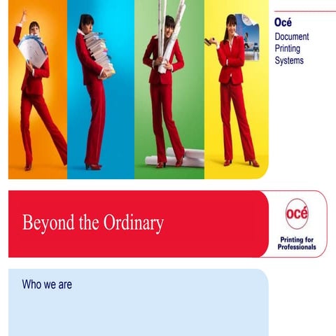 Who is Oce? | PPT | Business | Business and Finance