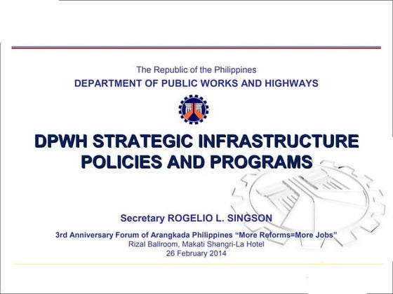 Dpwh standard specifications | PPTX