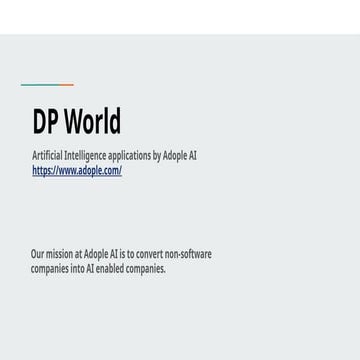 DP World - Adople AI applications (1).pptx