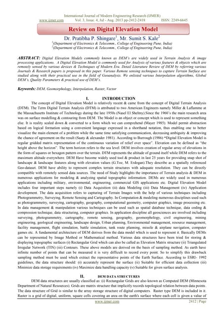 3d visualization of dem by using arcscene | PDF | 3-D Graphics | Computer Software and Applications