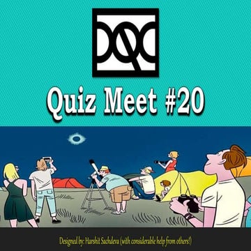 General Quiz : DQC Meet #20 | PPTX