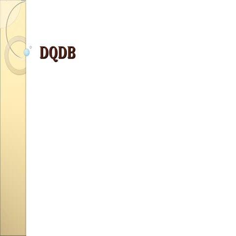Dqdb | PPT