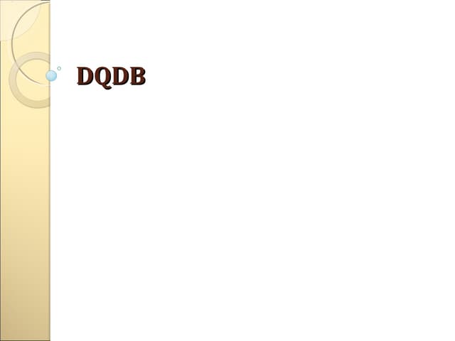 Dqdb Notespdf Computer Networking Computing