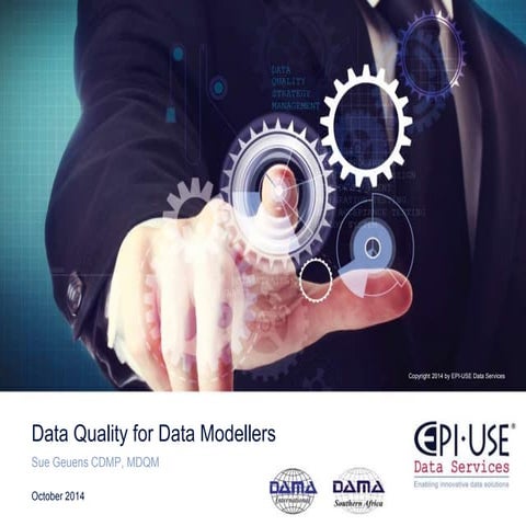 Enterprise Data World Webinars: Data Quality for Data Modelers | PPTX