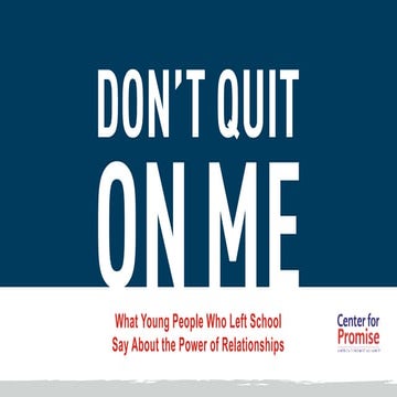 Don't Quit on Me | PPTX