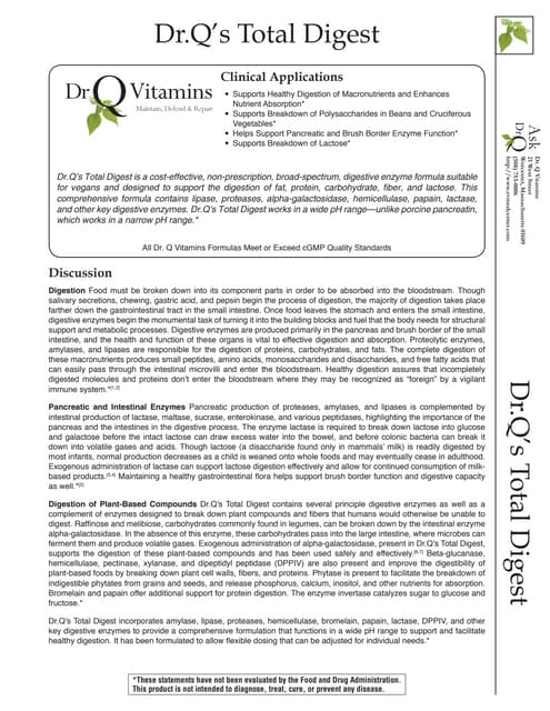 Digestive+Enzymes | PDF