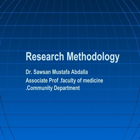 Research Methodology | PPT