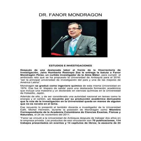 Fanor Mondragon | DOCX
