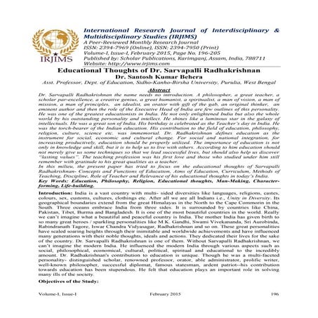 Dr. Santosh Kumar Behera | PDF