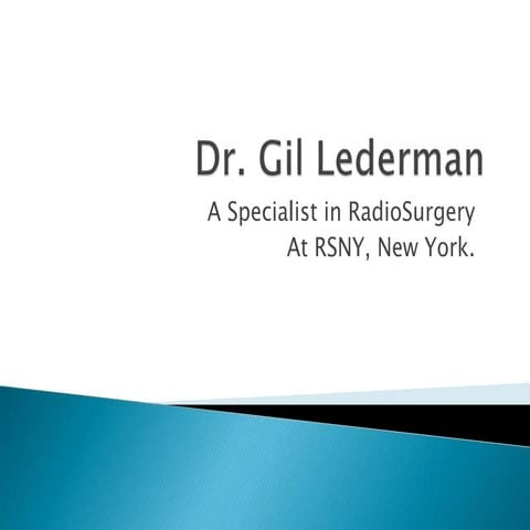 Dr. Gil Lederman metastatic bladder neoplasms treated with stereotactic ...