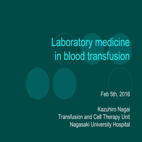 laboratory medicine | PPT
