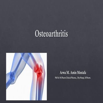 Osteoarthritis | PDF