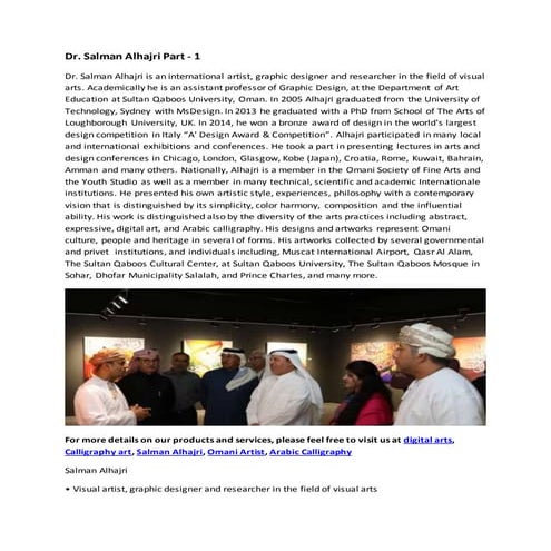 Dr. Salman Alhajri Part - 1 | PDF