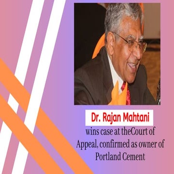 Dr. Rajan Mahtani Wins Case At The Court of Appeal, Confirmed As Owner ...
