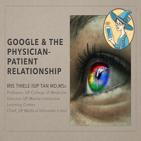 Google and the Physician-Patient Relationship | PPT