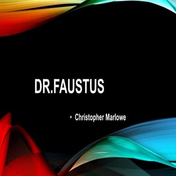 Dr.Faustus | PPT