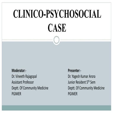 Obstetric case study | PPTX