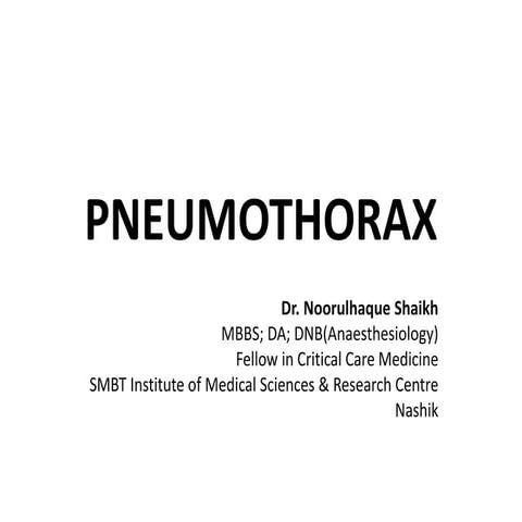 Pneumothorax-surgical emergency.pptx