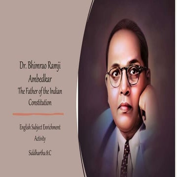 Dr. BR Ambedkar | PPTX