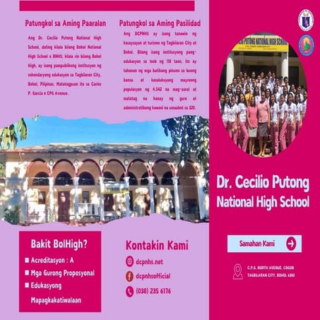 Why choose Dr Cecilio Putong NAtional High School | PDF