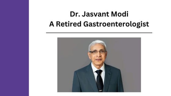 Dr. Jasvant Modi, Gastroenterologist
