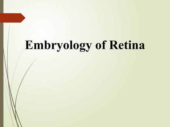 Embryology of the eye | PPT