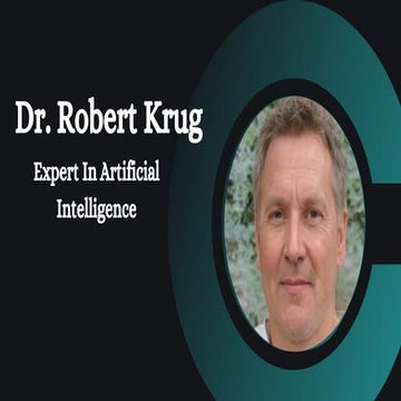 Dr. Robert Krug - Expert In Artificial Intelligence | PDF