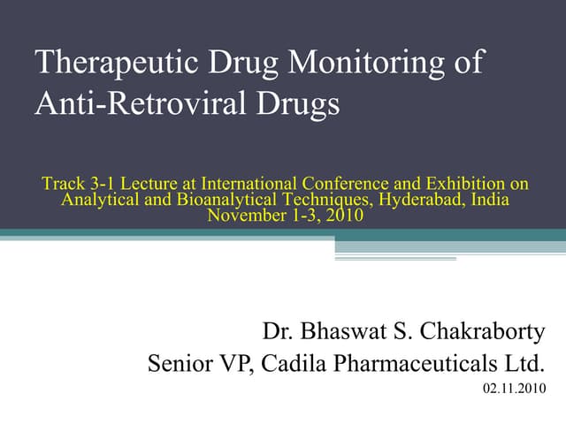 ARV drugchart | PDF