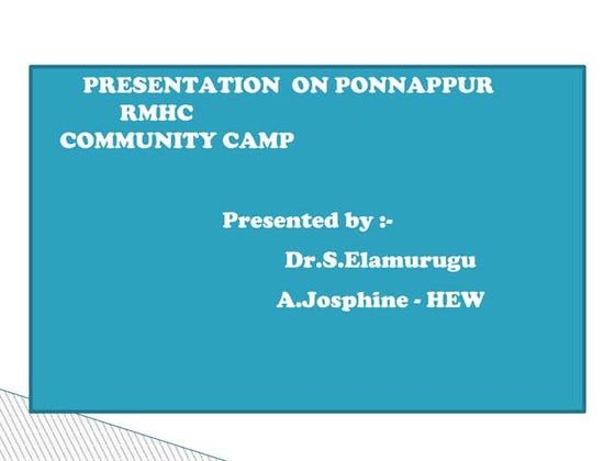 Dr.Devi`s presentation | PPT