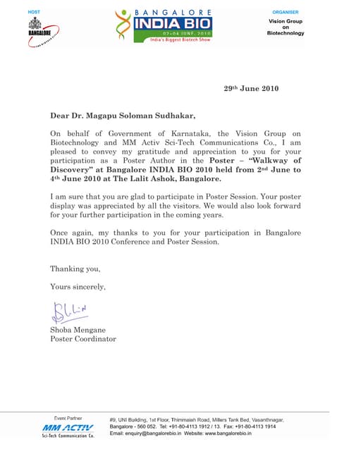 Reference letter from monisha | PDF