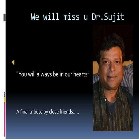 Dr Sujit Pptx Music Entertainment