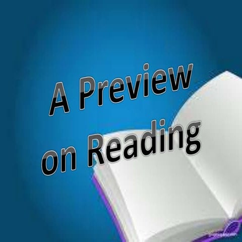 Developmental reading - preview on reading and history of reading | PPTX