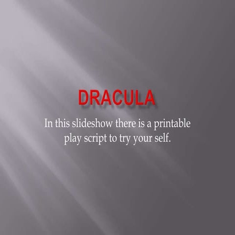 Dracula | PPT