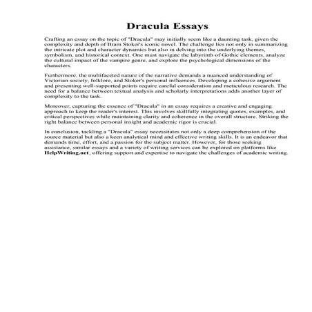 Dracula Essays.pdf