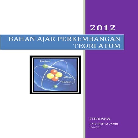 BAHAN AJAR KIMIA | DOCX