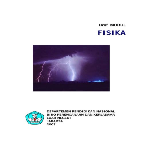 Draf modul fisika | PDF