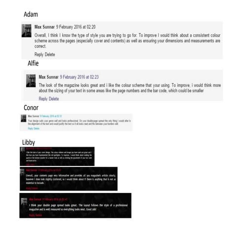 Draft article feedback given | PPTX