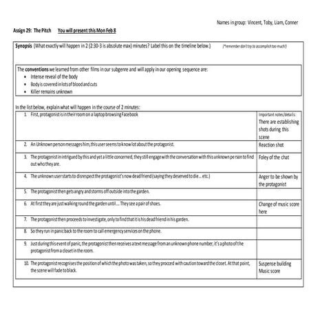 Sequence analysis | DOCX