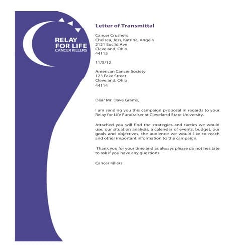 Relay for Life | PDF