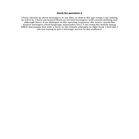 Draft for question 2 | DOCX