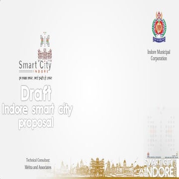 Draft Indore Smart City Proposal | PDF