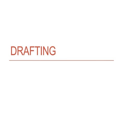 Drafting | PPT