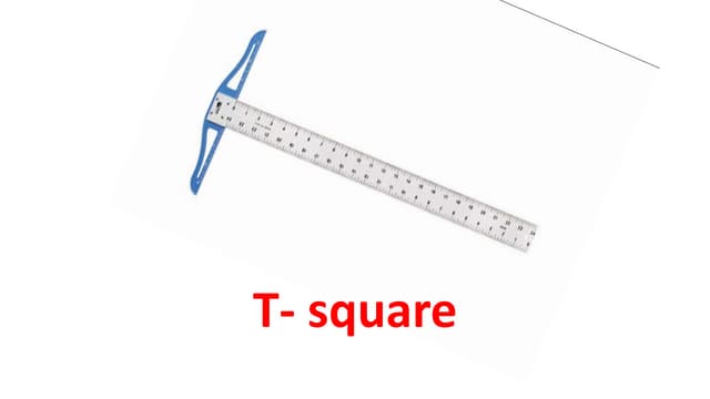 TLE 9 (Technical Drafting) - Drafting Tools | PPT