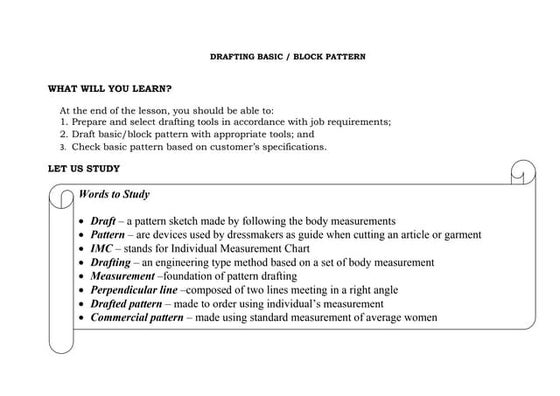 Patternmaking Principles-1.pptx | Needlework | Arts and Crafts