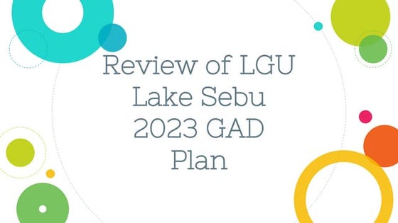 Deped Guidelines on the Preparation of GAD plans | PPTX | Business ...