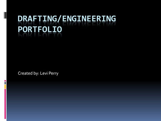 Krystal Sayers AutoCAD Portfolio | PPTX